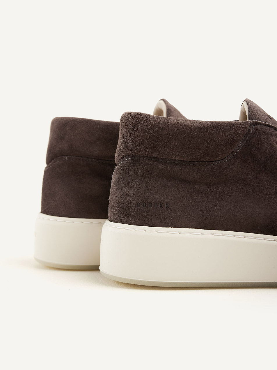Jiro Gio | Light Grey Desert Boots for Men