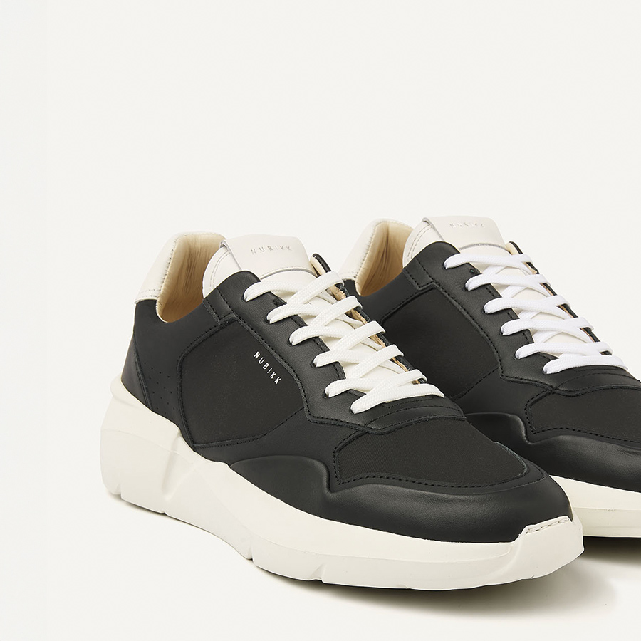 Roque Road Wave | Wit Bruine Sneakers voor Heren