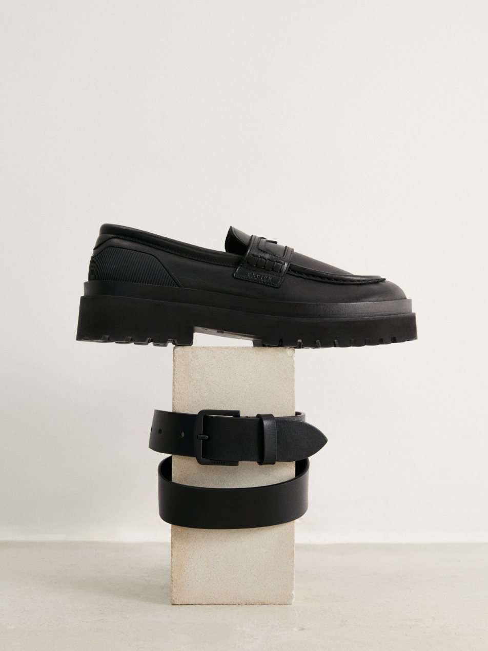 James Belt | Black Raven Belt for Men