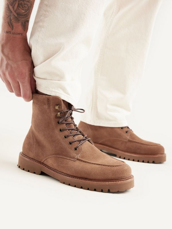 Ethan Harvey | Brown Boots for Men