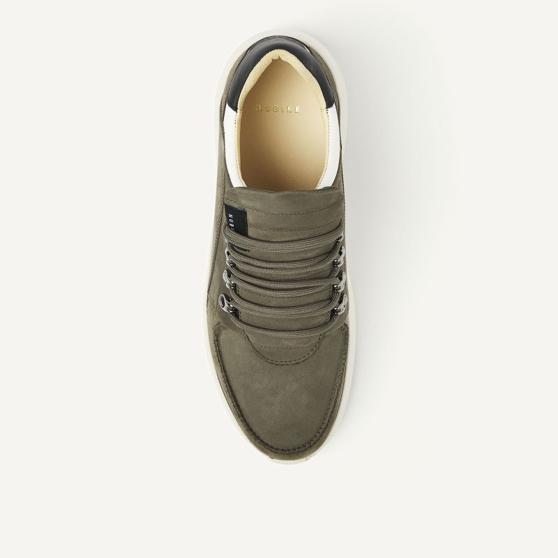 Roque Roman | Donkergroene Sneakers voor Heren