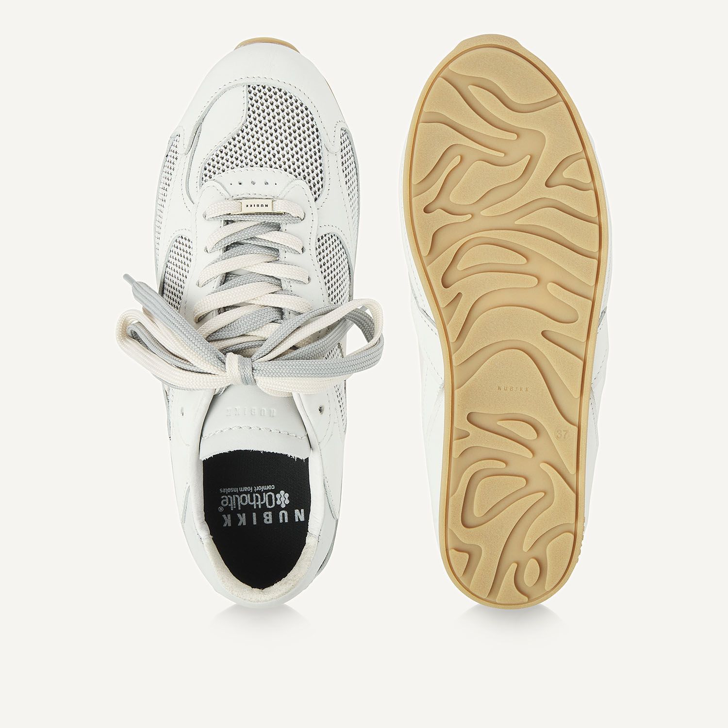 Riley Morgan | Lichtgrijze Sneakers voor Dames